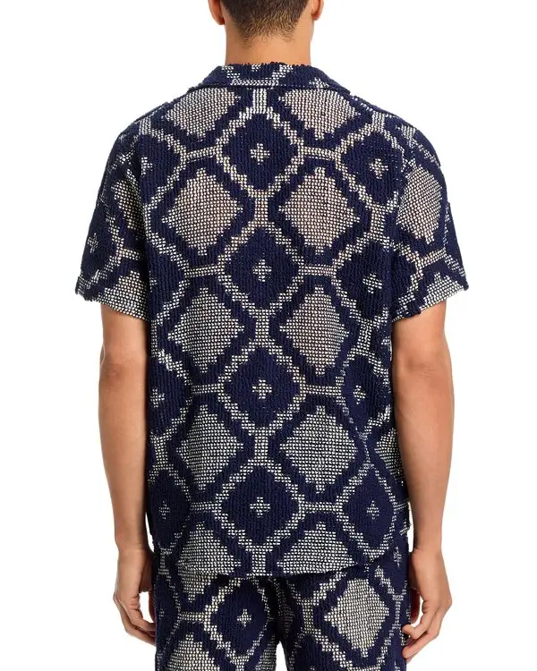 Oas Trastevere Cuba Crochet Shirt