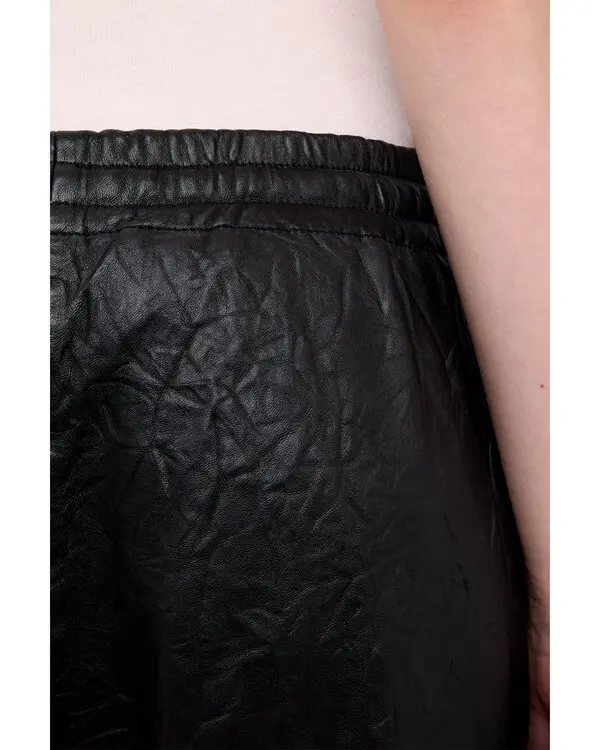 Zadig&Voltaire Pocha Crinkled Leather Trousers