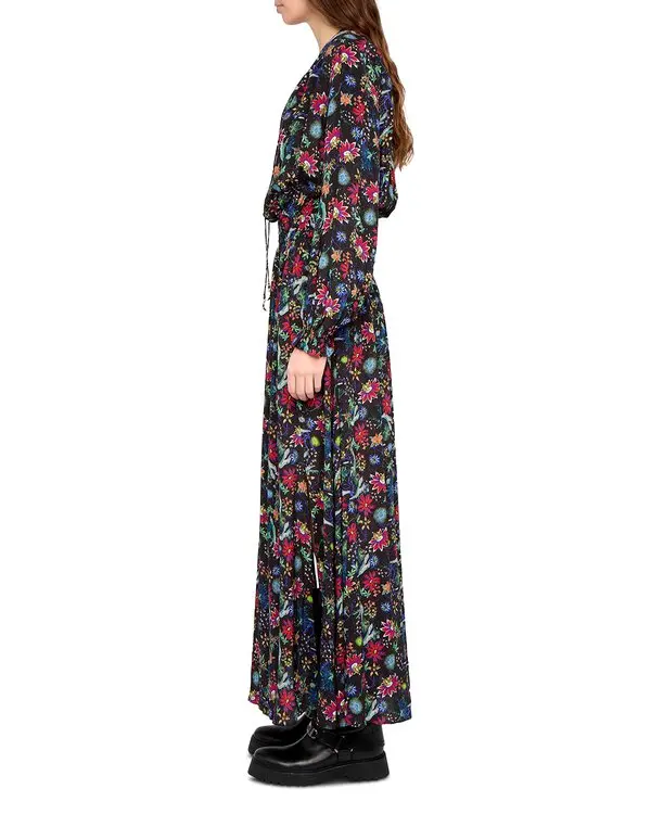 Zadig&Voltaire Rayado Dress - Encre