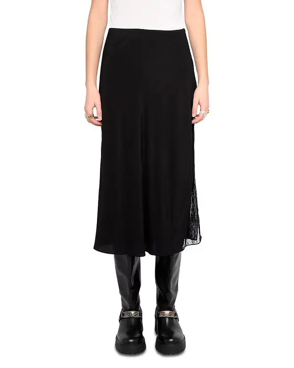 Zadig&Voltaire Jayla Midi Skirt - Black