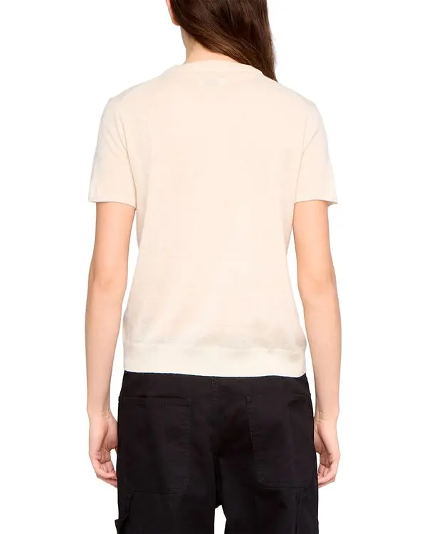 Zadig&Voltaire Idal Cashmere Sweater - Eggshell