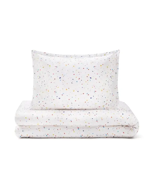 DOMANI HOME Terrazzo Sheet Set - Multi-color Confetti Print