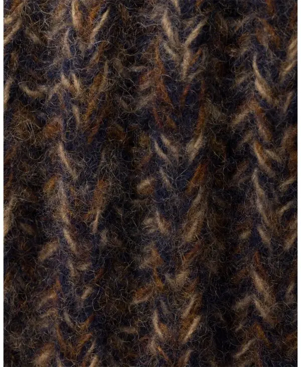 Prada Mélange Knit Bucket Hat - Blue