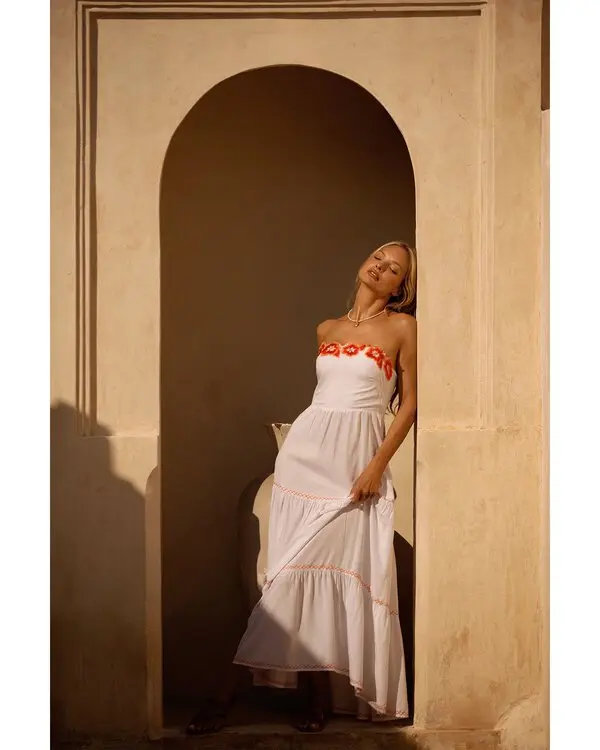 Tiare Hawaii Seapsray Maxi Dress