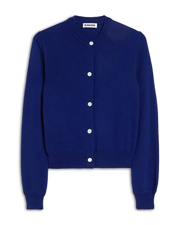 JIL SANDER Long Sleeve Wool Sweater
