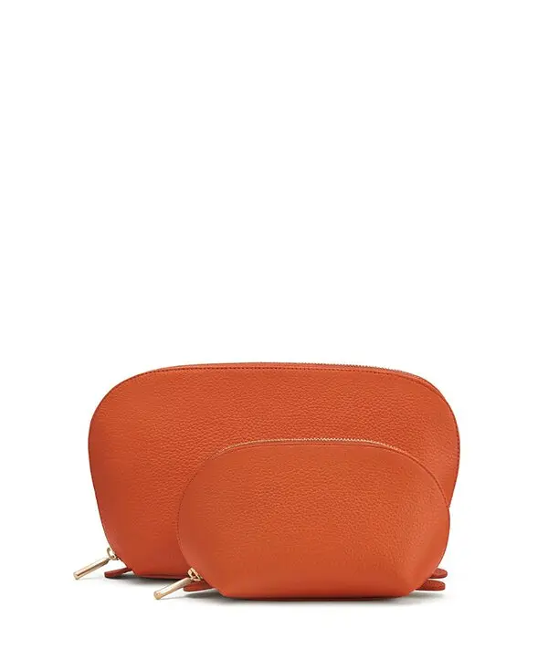 Cuyana Travel Case Set - Burnt Orange