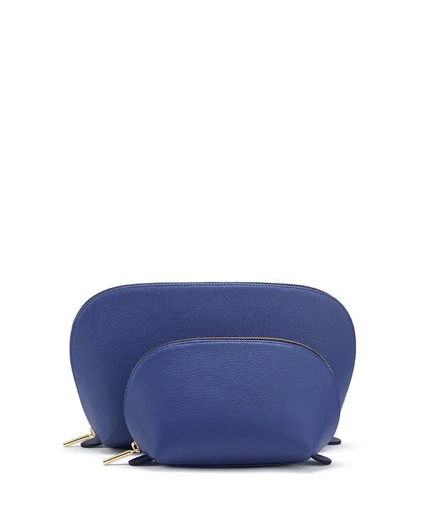 Cuyana Travel Case Set - Sapphire