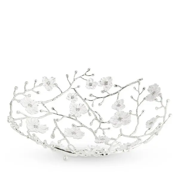 Michael Aram Silver Orchid Basket - No Color
