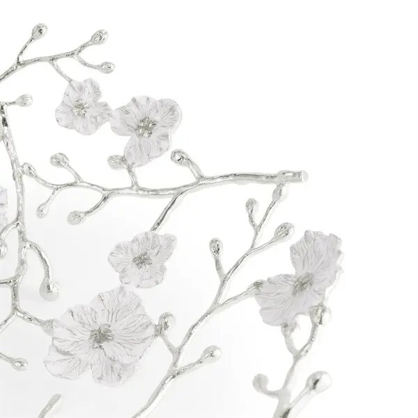 Michael Aram Silver Orchid Basket