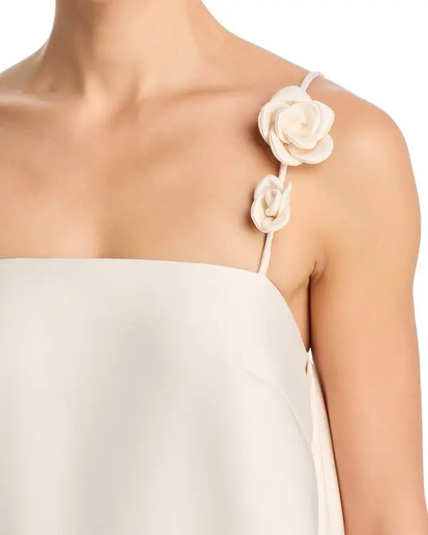 Leo Lin Fiona Rose Mini Dress Exclusive - Vanilla | Editorialist