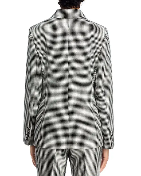 Elie Tahari Greta Checked Jacket