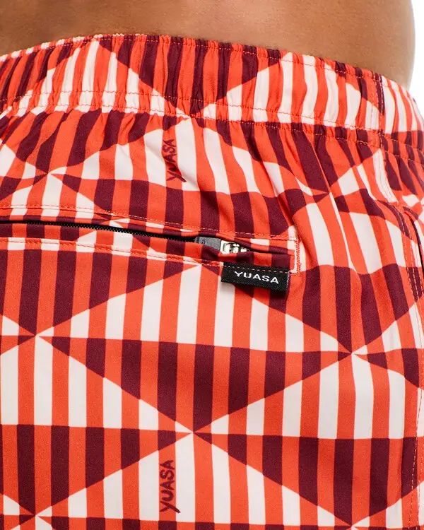 YUASA MENSWEAR Vertigo Diamonds Swim Shorts