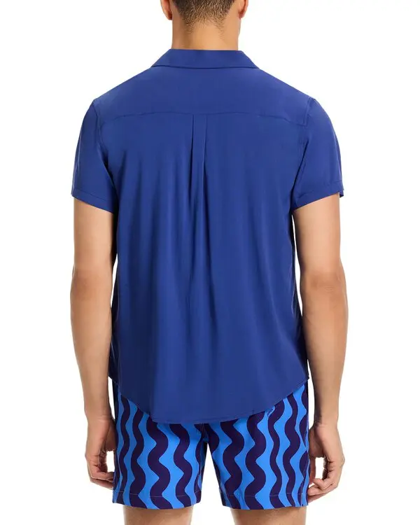 YUASA MENSWEAR Solid Resort Shirt