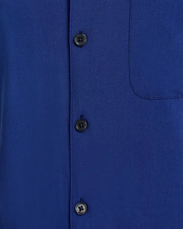 YUASA MENSWEAR Solid Resort Shirt
