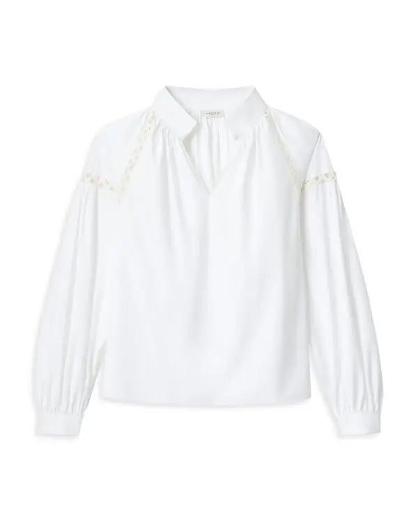 Lafayette 148 New York Raglan Sleeve Top