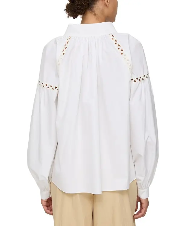 Lafayette 148 New York Raglan Sleeve Top