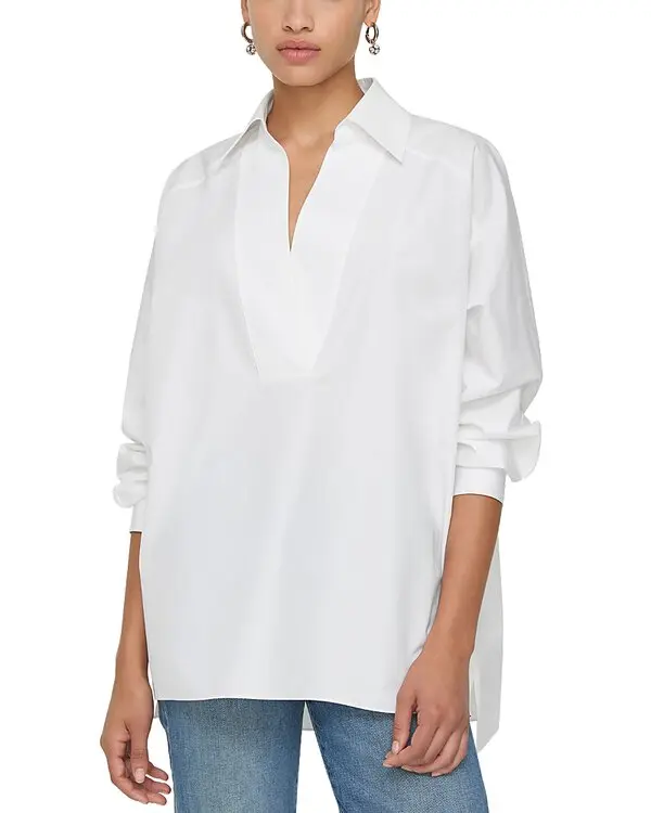 Lafayette 148 New York Oversized Popover Shirt