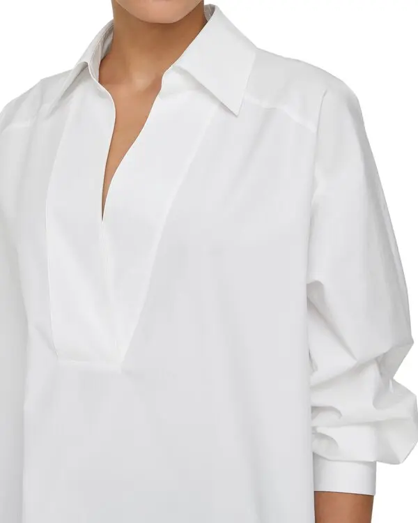 Lafayette 148 New York Oversized Popover Shirt