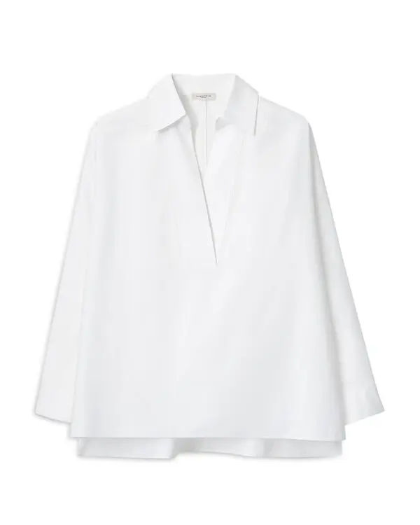 Lafayette 148 New York Oversized Popover Shirt