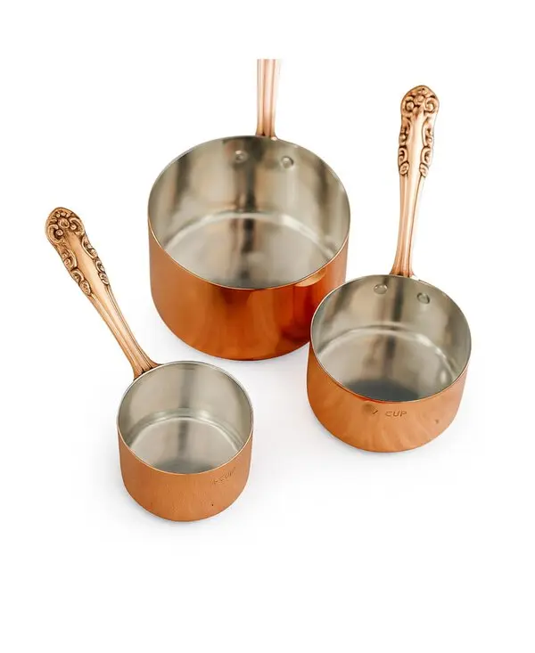 COPPERMILL KITCHEN Cmk Vintage Inspired Measuring Cups, Set Of 4