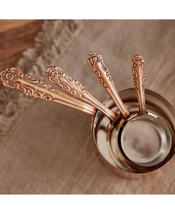COPPERMILL KITCHEN Cmk Vintage Inspired Measuring Cups, Set Of 4