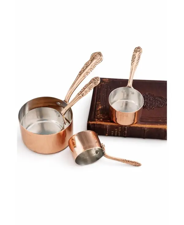 COPPERMILL KITCHEN Cmk Vintage Inspired Measuring Cups, Set Of 4