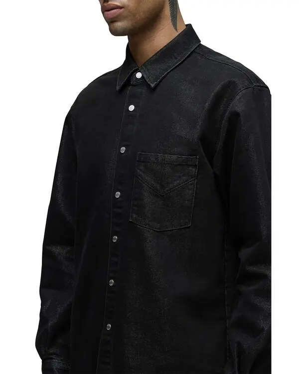 Hudson Jeans Long Sleeve Denim Shirt