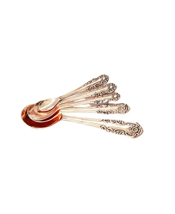 COPPERMILL KITCHEN Cmk Vintage Inspired Measuring Spoons, Set Of 5 - Copper