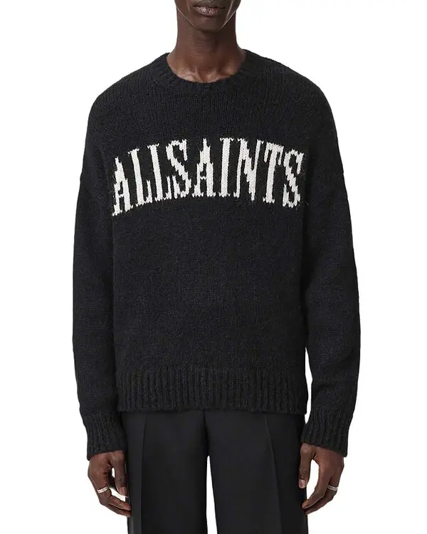 ALLSAINTS Stokes Oversized Fit Logo Sweater