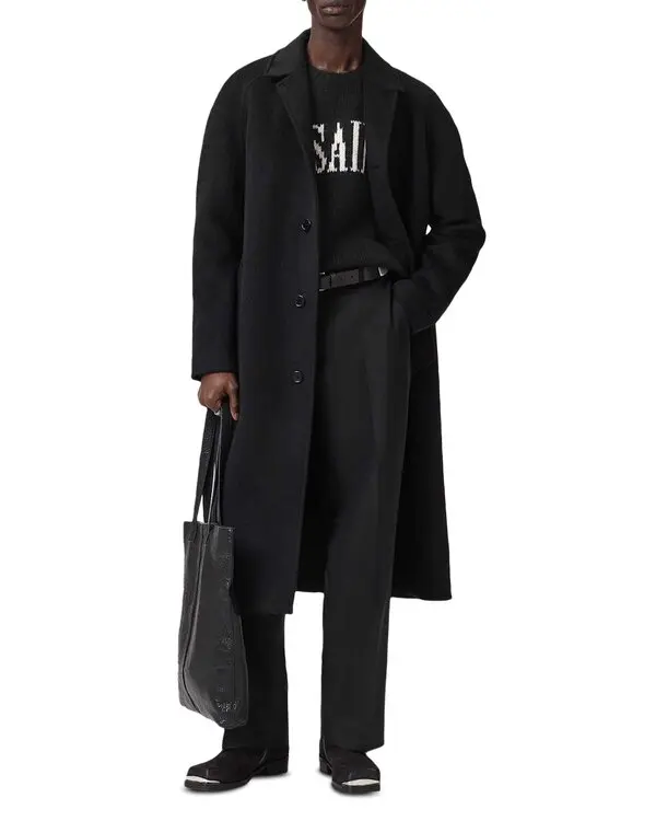 ALLSAINTS Stokes Oversized Fit Logo Sweater