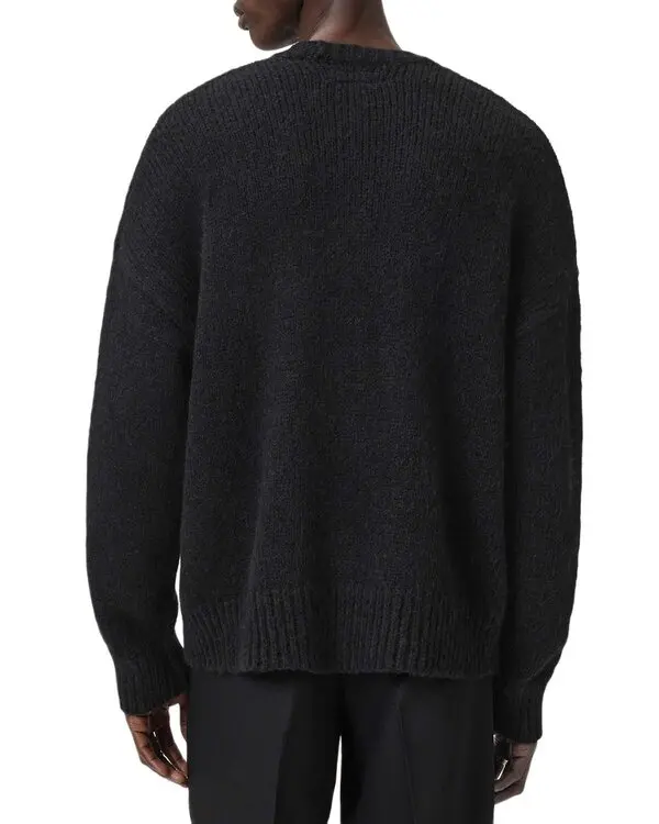 ALLSAINTS Stokes Oversized Fit Logo Sweater