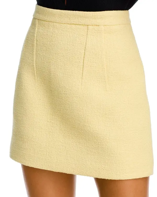 PATOU Iconic Mini Skirt - Limelight
