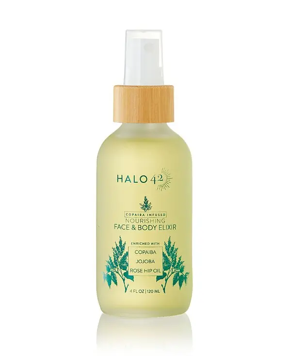 HALO42 Copaiba-infused Moisturizing Face And Body Oil Elixir 4 Fl Oz - No Color