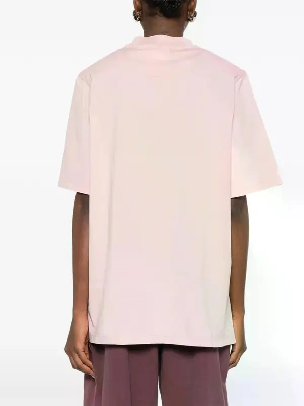 Attico Crew-neck T-shirt - Pink