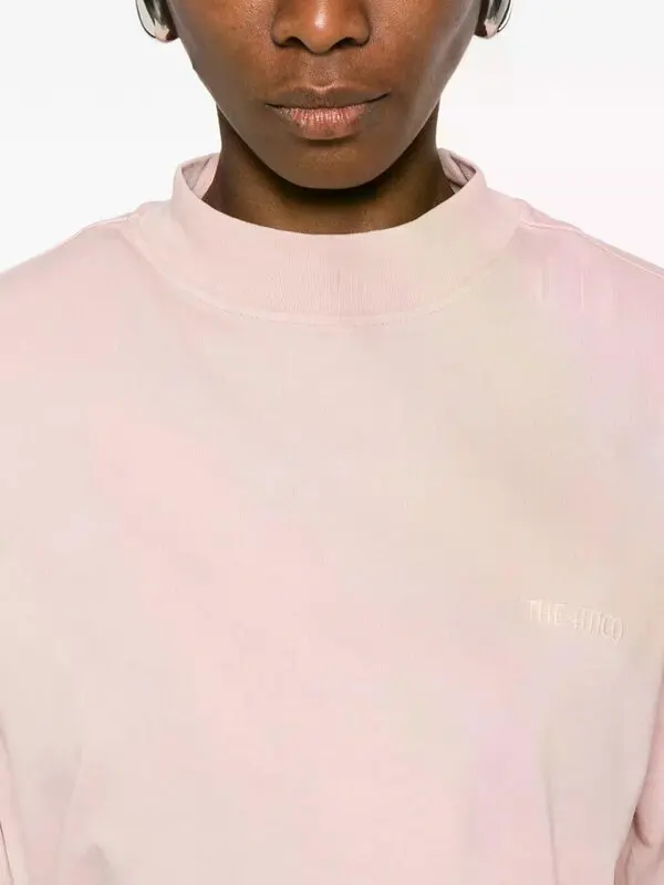 Attico Crew-neck T-shirt - Pink