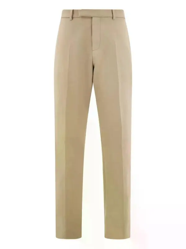 FERRAGAMO Belted Crease Chinos