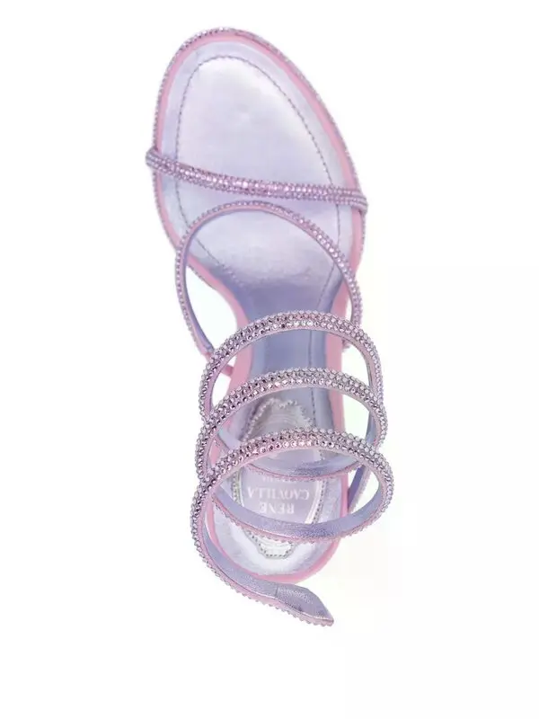 Rene Caovilla 105mm Cleo Heeled Sandals