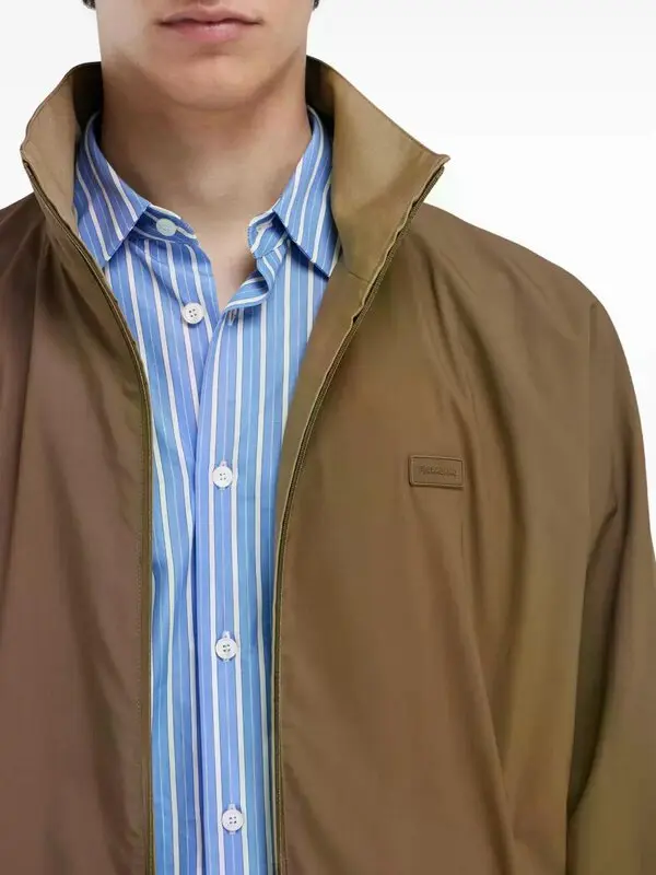FERRAGAMO High-collar Reversible Jacket