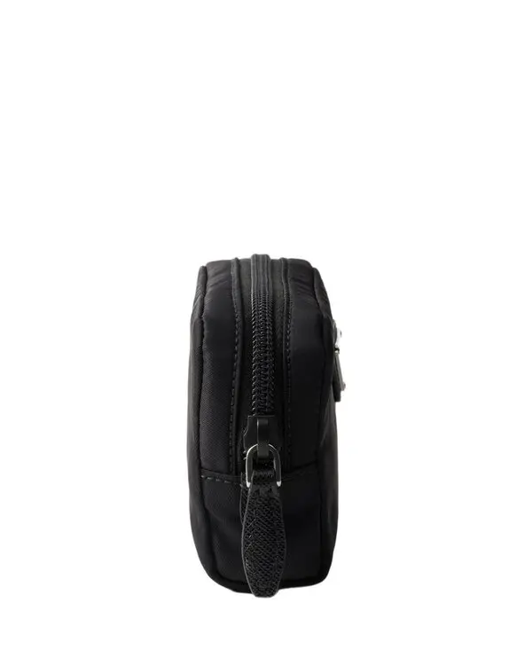 Prada Small Saffiano Leather Wallet - Grey