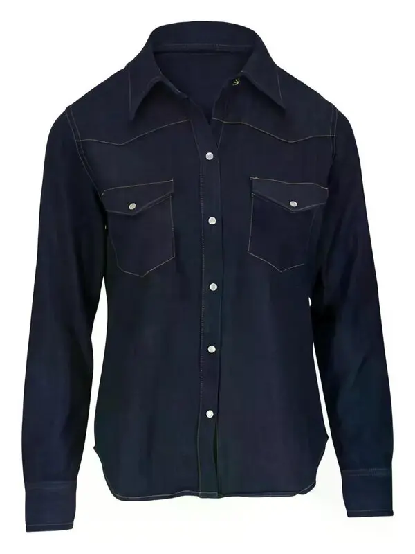 NILI LOTAN Travis Pocket Button Shirt