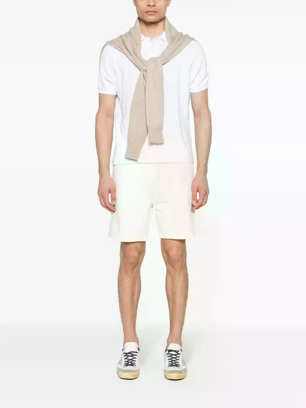 Polo Ralph Lauren Polo Pony Cotton Track Shorts - Neutrals