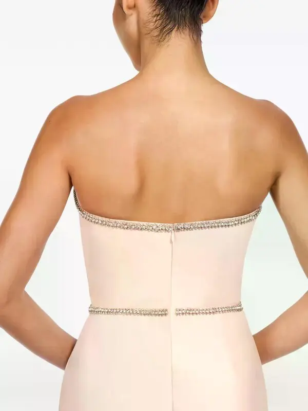 Jenny Packham Odette Bow-embellished Midi Dress