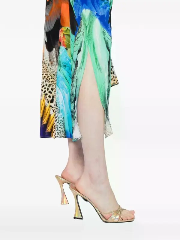 Camilla Graphic-print Midi Dress