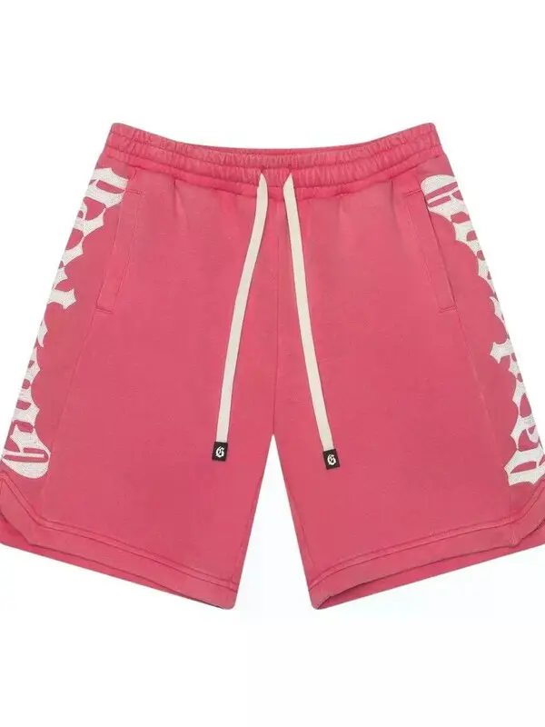 GODSPEED Courtside Graphic Track Shorts - Pink
