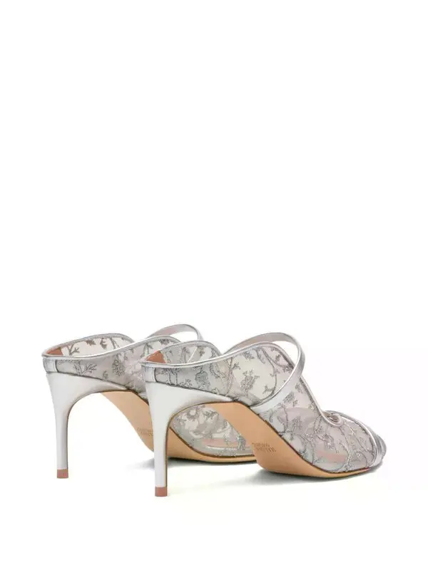 MALONE SOULIERS Noah Flower-embroidered Sandals
