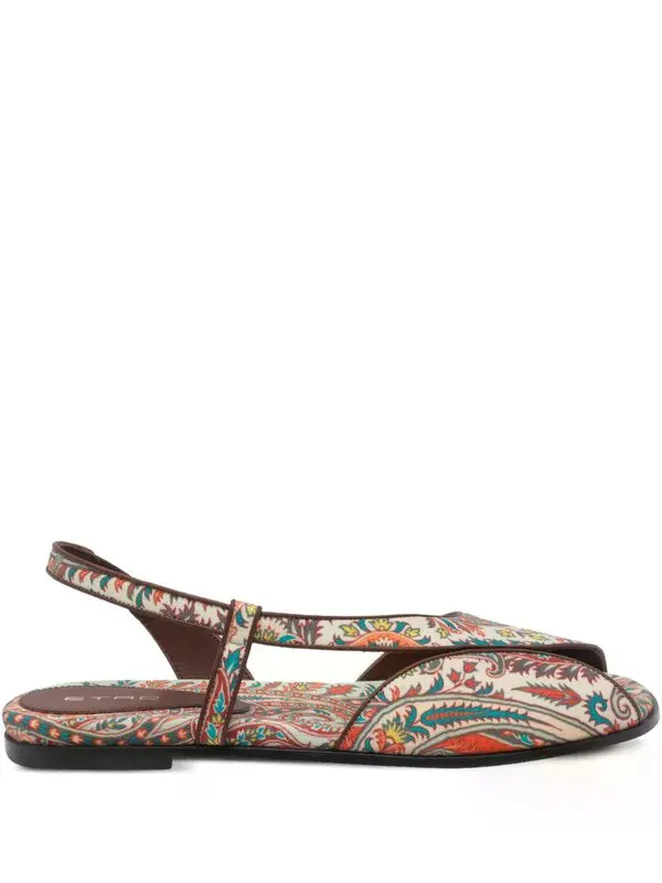 Etro Paisley Print Sandals