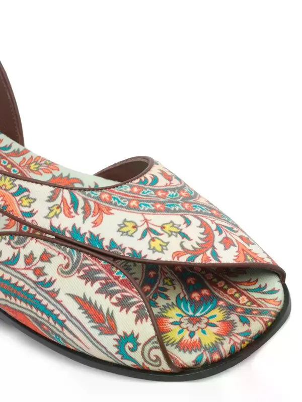 Etro Paisley Print Sandals