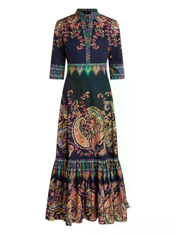 Etro Paisley-print Maxi Dress