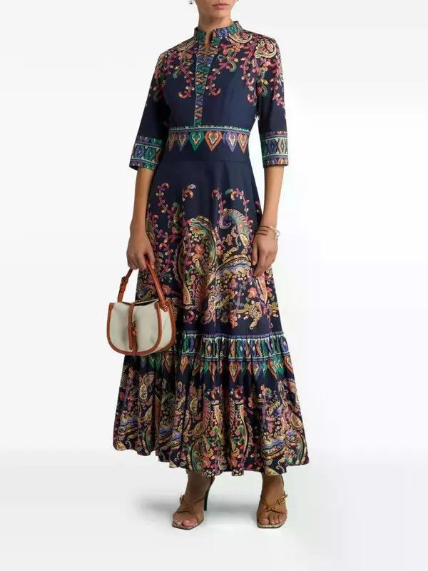 Etro Paisley-print Maxi Dress