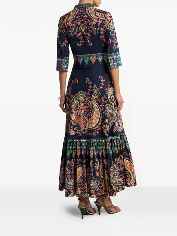 Etro Paisley-print Maxi Dress
